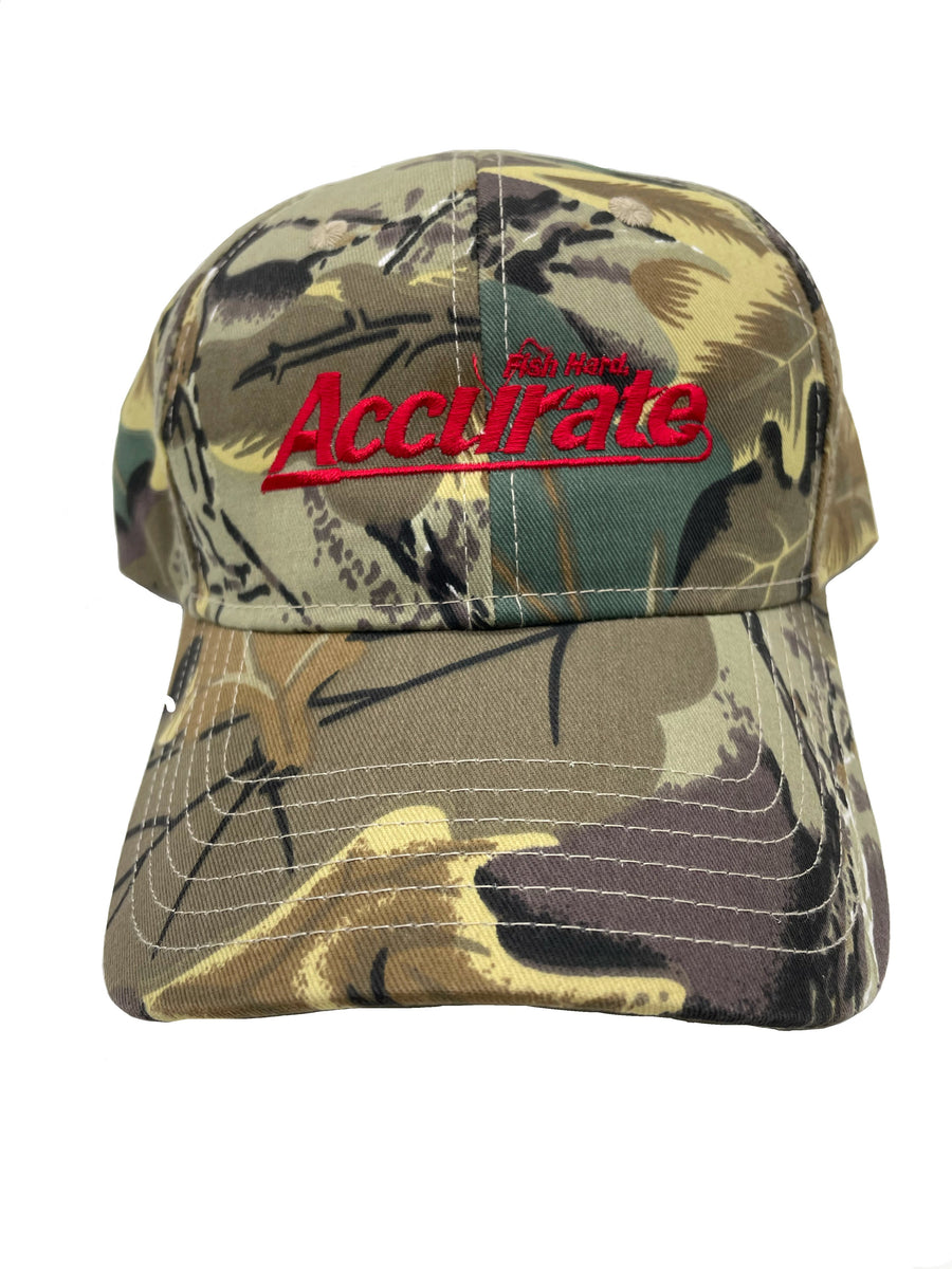 Accurate Wood Camo Cap – Anglers Outfitter - AOF